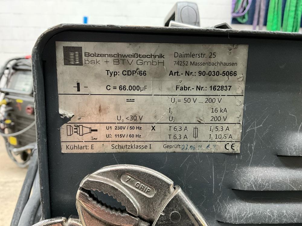 BTV CDP-66 stud welding machine | Dome Auctions